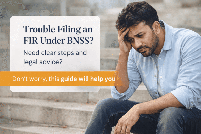 FIR in BNSS: How to File an FIR and Avoid Common Mistakes (2026 Guide)